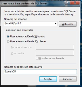 TUTORIAL: CRUD con MVC y Entity Framework – DW Training
