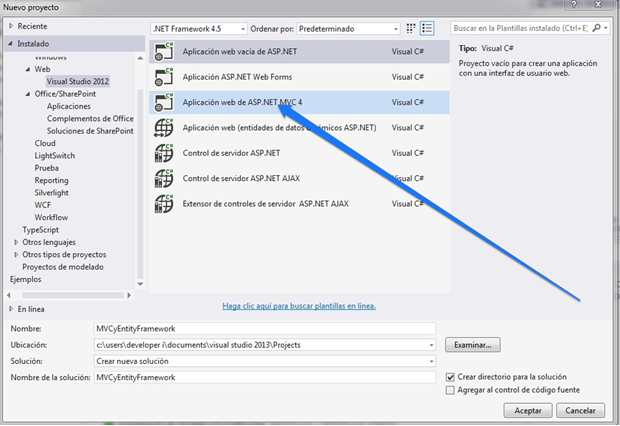 TUTORIAL: CRUD con MVC y Entity Framework – DW Training