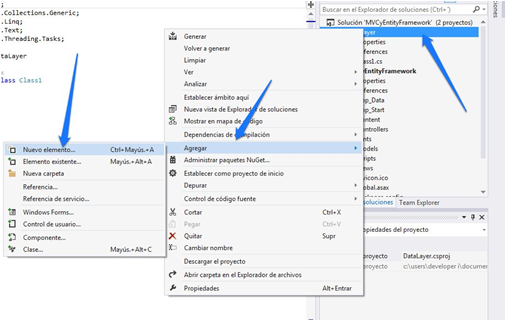 TUTORIAL: CRUD con MVC y Entity Framework – DW Training