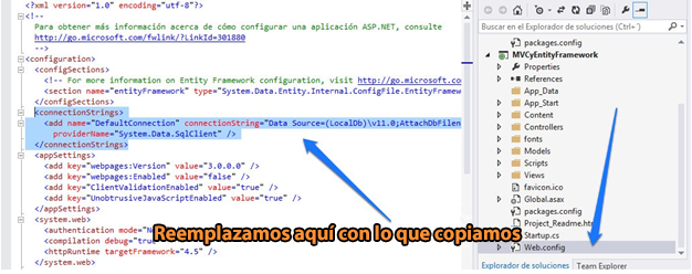 TUTORIAL: CRUD con MVC y Entity Framework – DW Training