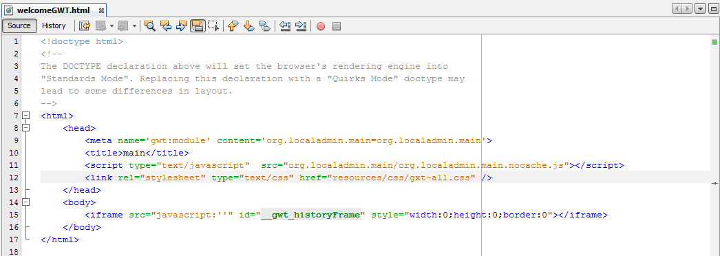 Tutorial: Construyendo aplicaciones con Java y GWT – DW Training